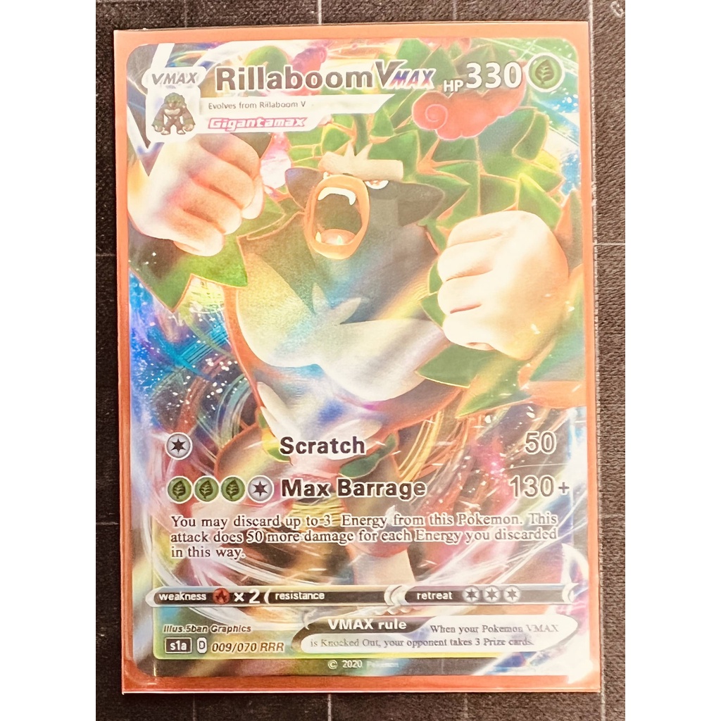 《特特卡鋪》寶可夢TCG 美版 SS02 018/192 轟擂金剛猩VMAX | 蝦皮購物