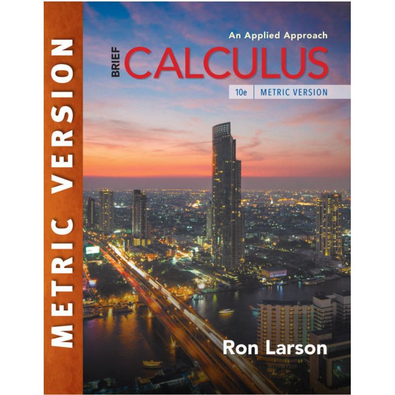 Brief Calculus: An Applied Approach 10E Larson | 蝦皮購物
