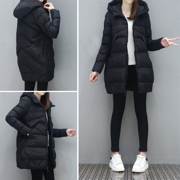 預購 太暢銷M L XL 2XL 3XL 4XL 5XL 胖mm加肥加大尺碼女裝中長款羽絨外套#10601046 | 蝦皮購物