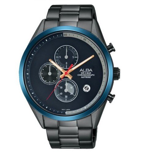 ALBA VD57-X135SD (AM3597X1)時尚計時三眼腕錶/黑 SK006 | 蝦皮購物