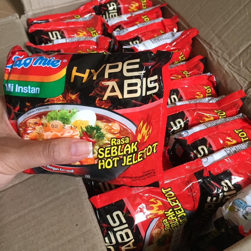 Indomie rasa seblak hot jeletot | 蝦皮購物