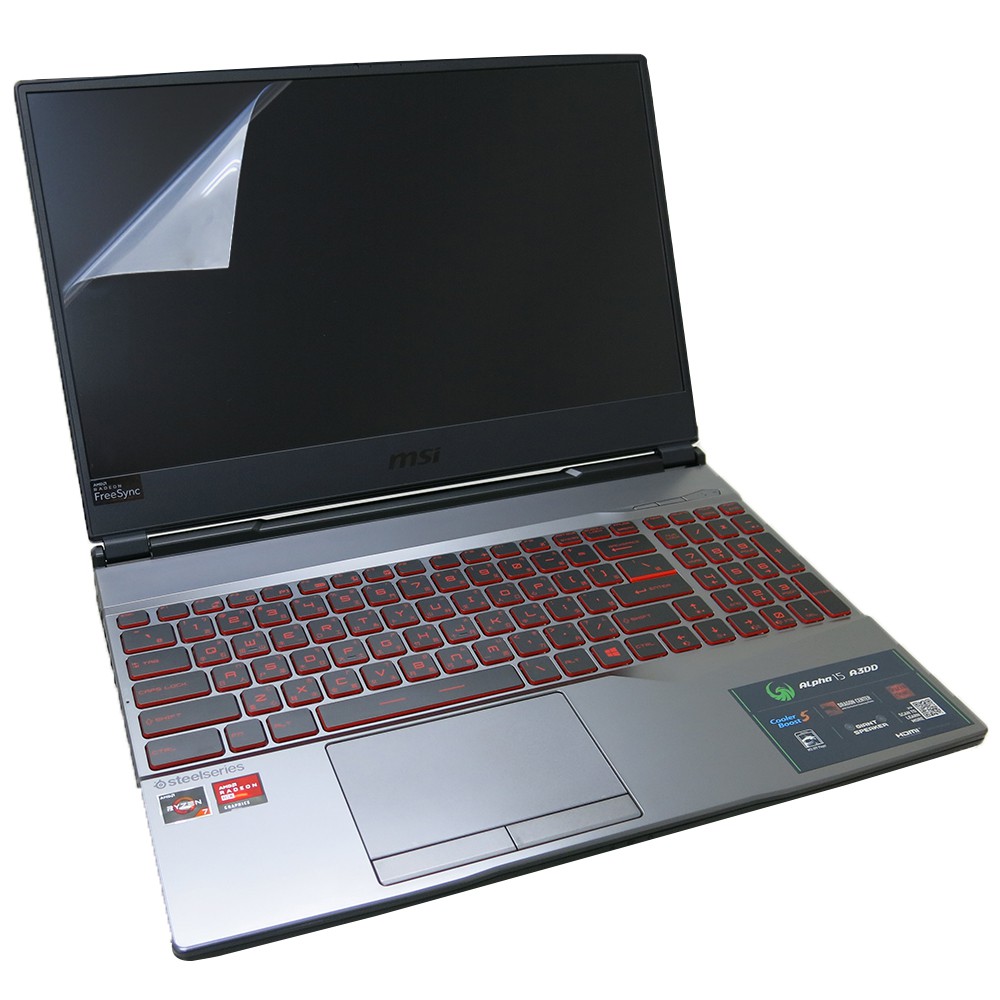 【Ezstick】MSI ALPHA 15 A3DC A3DD 靜電式 螢幕貼 (可選鏡面或霧面) | 蝦皮購物
