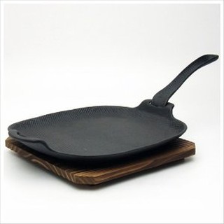 OIGEN 盛榮堂及源鋳造 南部鐵器 麻布紋燒烤盤U-33 大皿 | 蝦皮購物