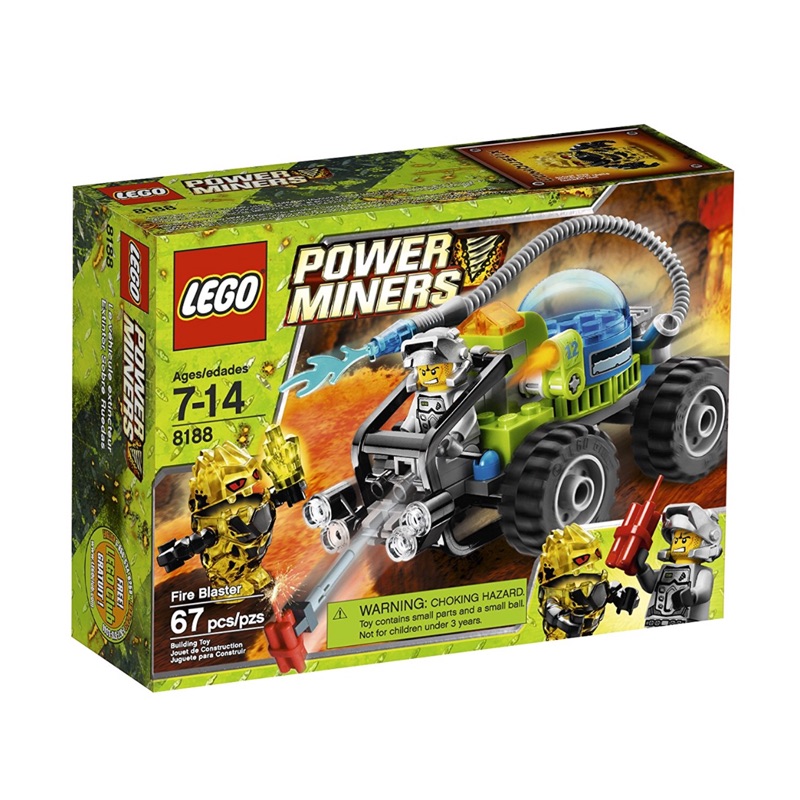 LEGO Power Miners Fire Blaster (8188) | 蝦皮購物