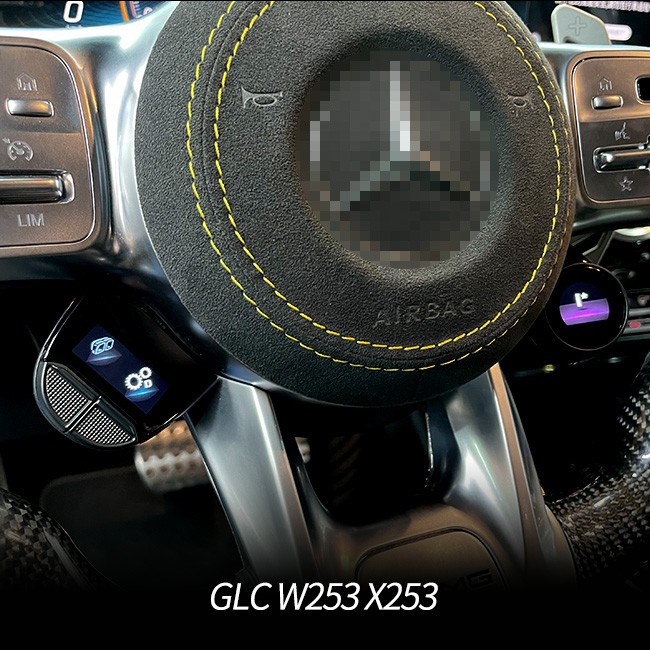 【免費安裝】賓士 AMG u88方向盤操控按鈕 GLC W253 X253 | 蝦皮購物