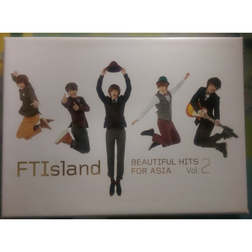 [二手CD]FTISLAND-BEAUTIFUL HITS FOR ASIA VOL.2(台灣獨占限定A盤) | 蝦皮購物