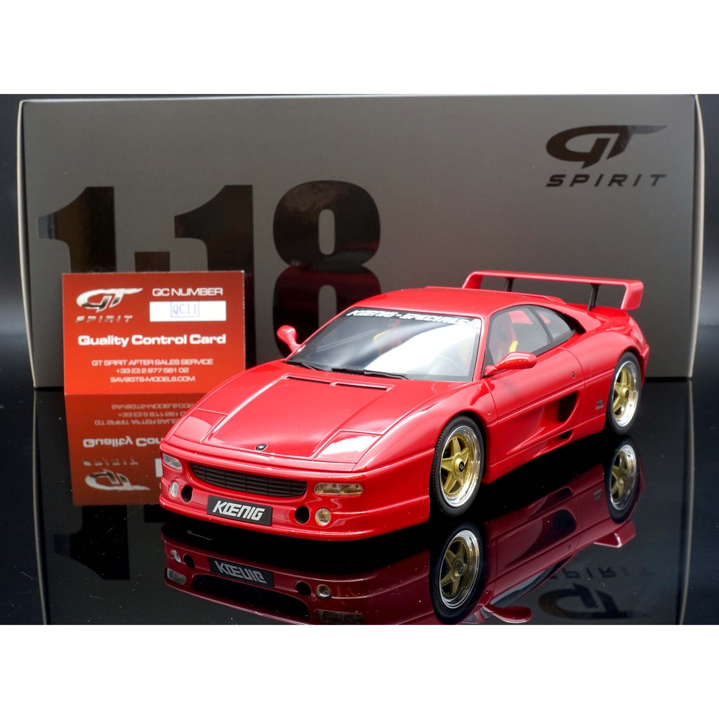 GT Spirit 1/18 Koenig Ferrari F355 red GT263 MASH | 蝦皮購物