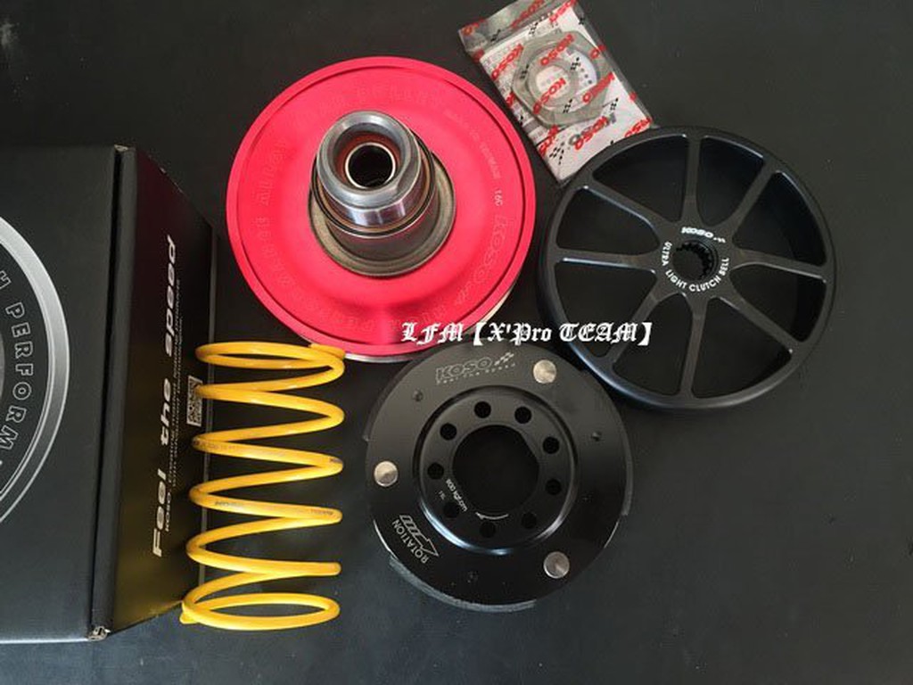 LFM-KOSO輕量化開閉盤套件組~含碗公.離合器.開閉盤,大彈簧~勁戰四代/勁戰三代/新勁戰/BWS/BWSR/GTR | 蝦皮購物