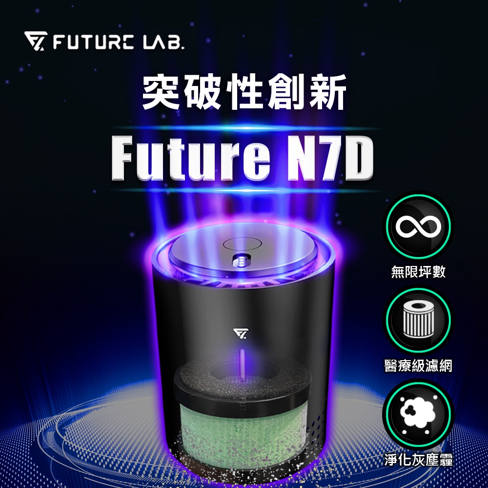 【Future Lab. 未來實驗室】FUTURE N7D 空氣濾清機(車用空氣清淨 空氣清淨機 可水洗濾網) | 蝦皮購物