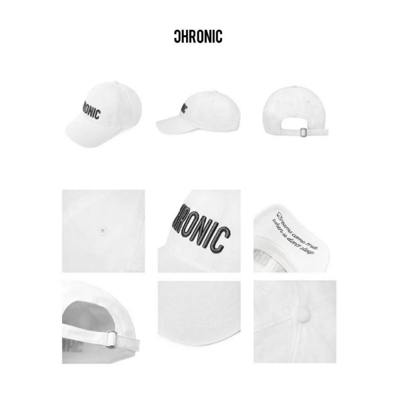 現貨 CHRONIC BASIC LOGO CAP WHITE / C-18 - | 蝦皮購物