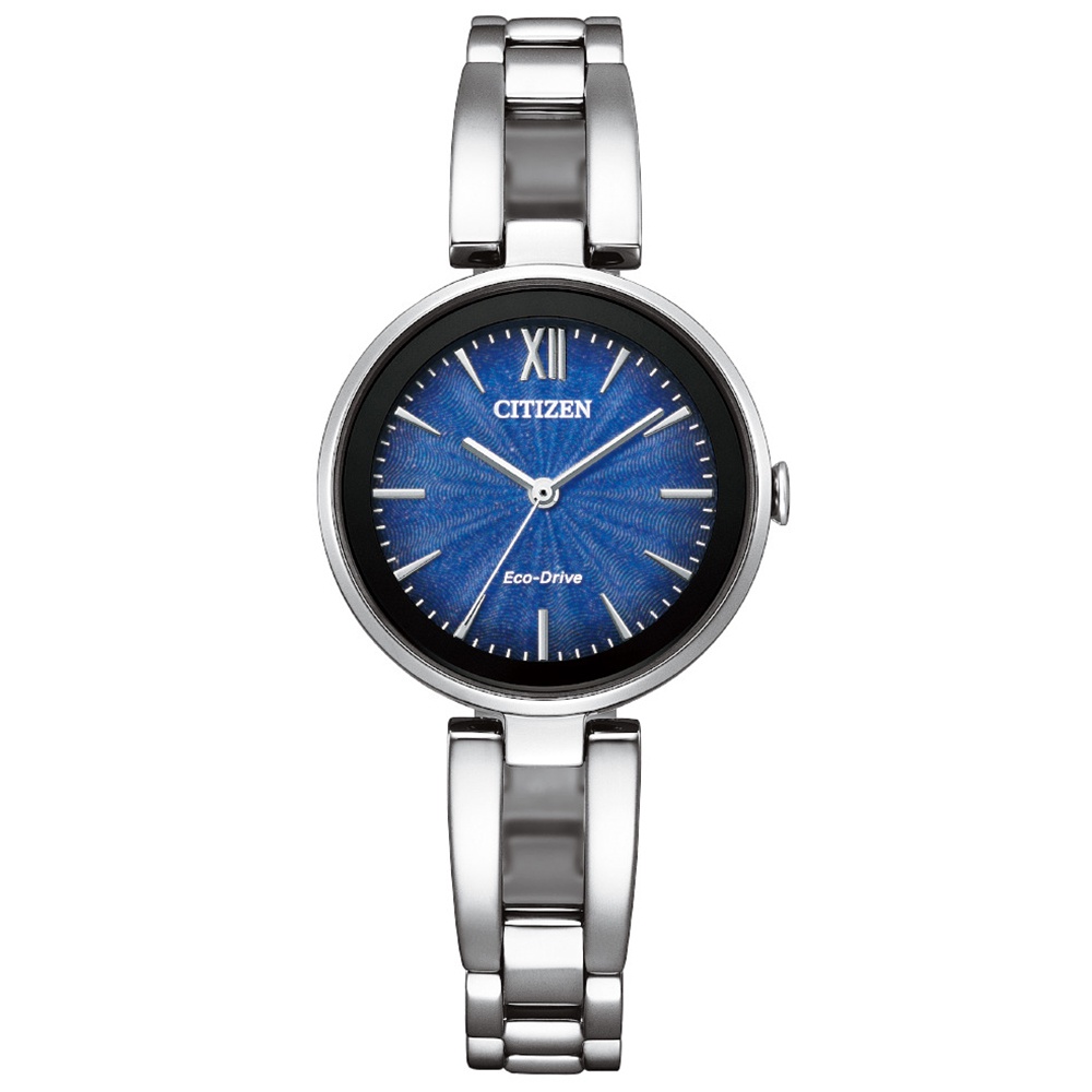 CITIZEN星辰LADYS透明漸層系手鐲光動能腕錶28mm神秘藍黑(EM0807-89L)5色可選 | 蝦皮購物