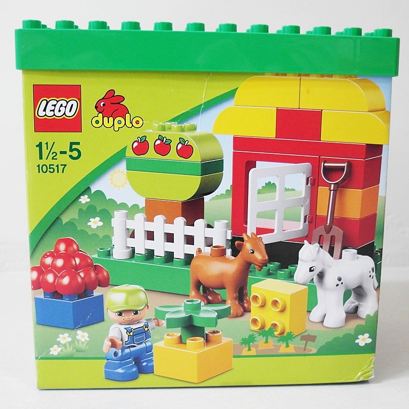 LEGO 得寶 10517 絕版品 小花園 動物農場 大顆粒 正版樂高 duplo | 蝦皮購物
