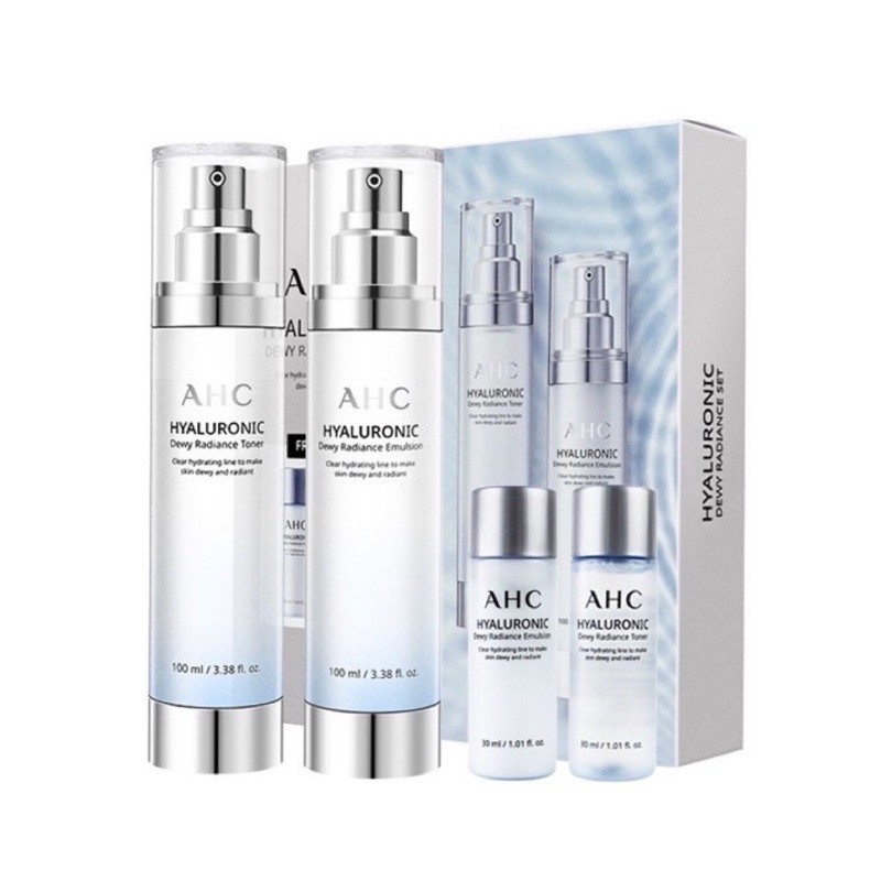 【空姐到處飛】超能坡尿酸保濕系列💦韓國🇰🇷A.H.C/AHC 超能坡尿酸保濕機能水/化妝水/神仙水/禮盒 | 蝦皮購物