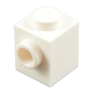 [樂磚庫] LEGO 87087 磚 特殊型 白色 1x1 4558952 6550190 | 蝦皮購物