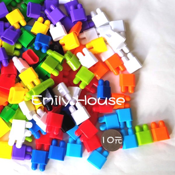 【艾蜜莉玩具】拼插創意雙子彈積木(中號)-桌面創意子彈頭積木/益智塑料坦克車拼插積木/塑料拼插積木/雙彈頭積木(中袋) | 蝦皮購物