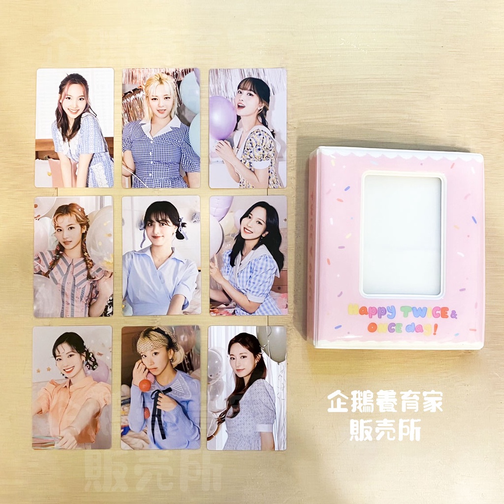 HAPPY TWICE & ONCE DAY 出道六周年 官方 周邊 小卡 六週年 定延 收集冊 裝飾 Mina 名井南 | 蝦皮購物