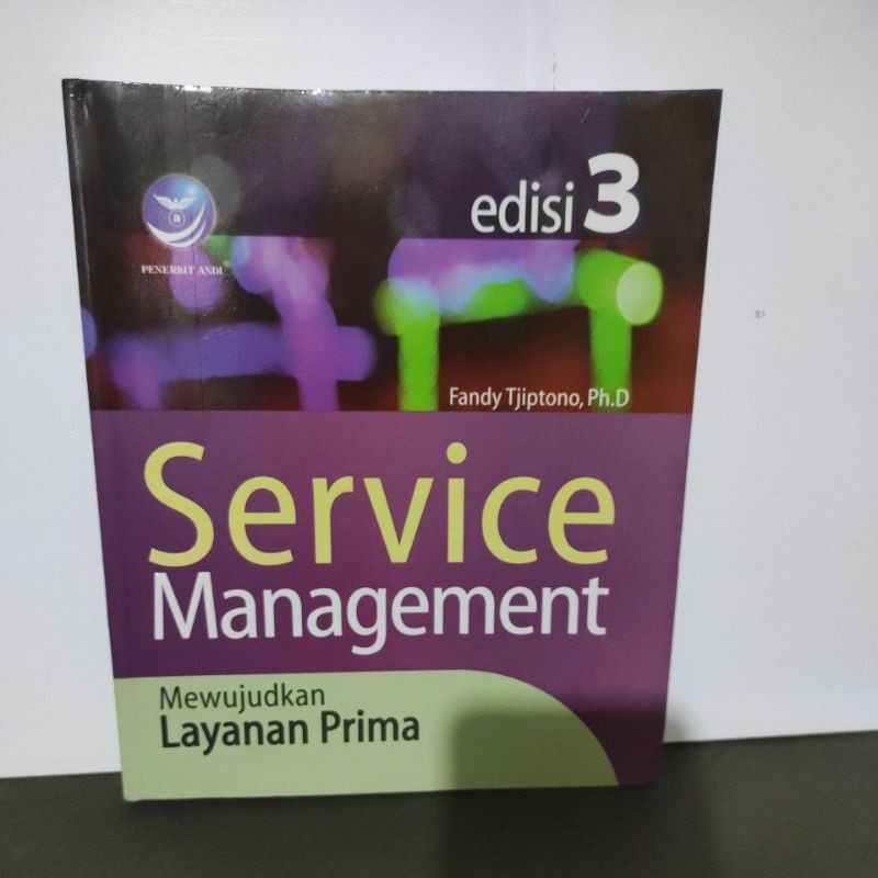 Fandy Tjiptono 的 PRIMA 服務管理書籍成就優秀服務第 3 版 | 蝦皮購物