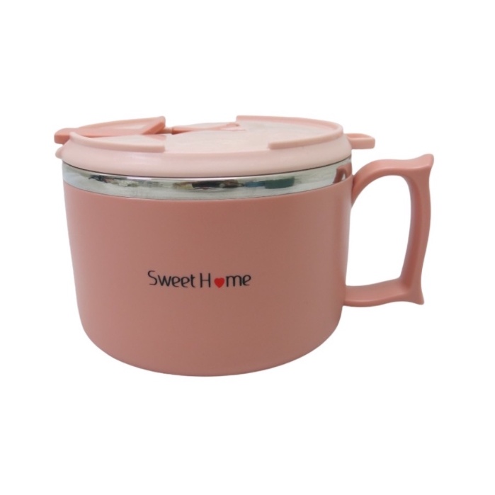 XO#304密封湯碗 Sweet Home 1400ML-1000ML-泡麵碗-304不鏽鋼-湯碗-大容量-密封碗-餐碗 | 蝦皮購物