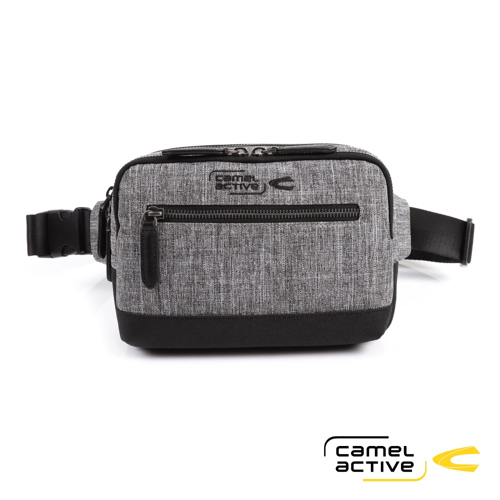 【Camel Active】James系列 休閒個性腰包/胸腰背包-黑灰/M28C80002209 | 蝦皮購物