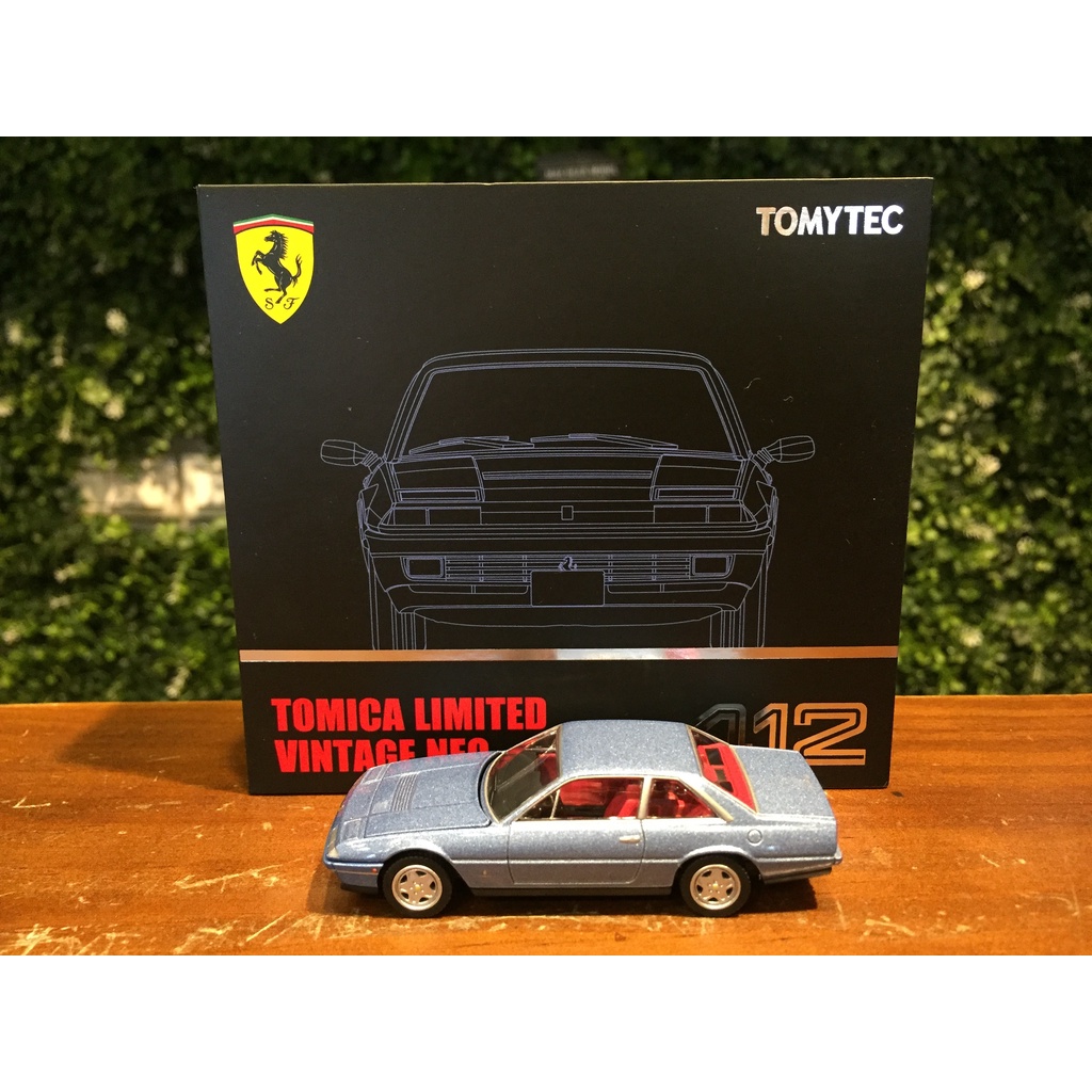 1/64 Tomica TLVN Ferrari 412 Blue TLV-NEO【MGM】 | 蝦皮購物