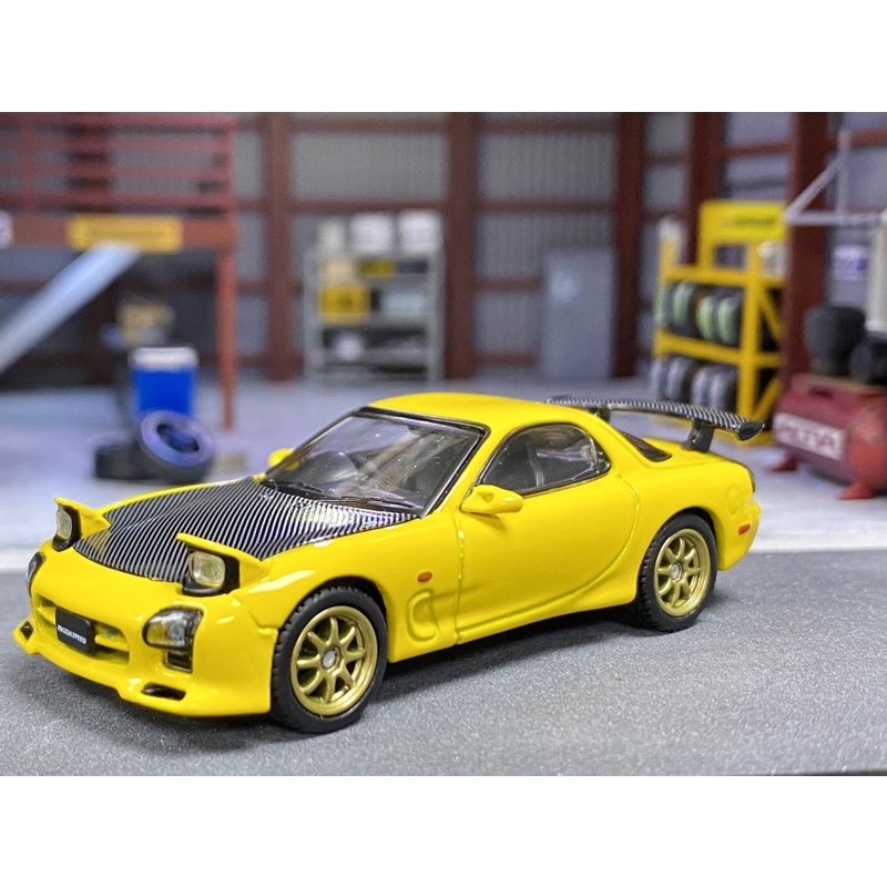 Hobby Japan 1/64 Efini RX7 FD3S A spec GT Wing | 蝦皮購物