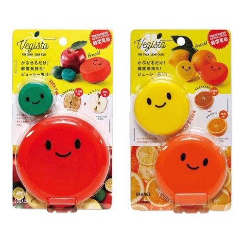 【東京速購】日本代購 cogit vegista 環保 水果 保鮮蓋 矽膠 水果保鮮 保鮮膜 切面套 | 蝦皮購物