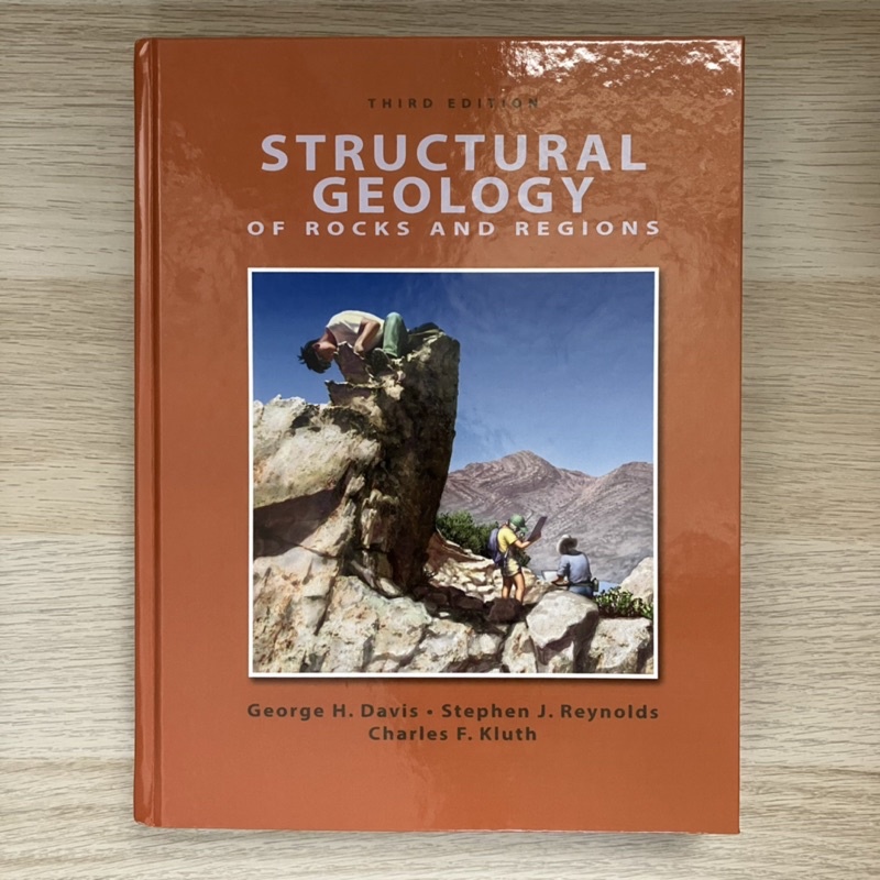 Structural Geology of Rocks and Regions 構造地質學課本 | 蝦皮購物