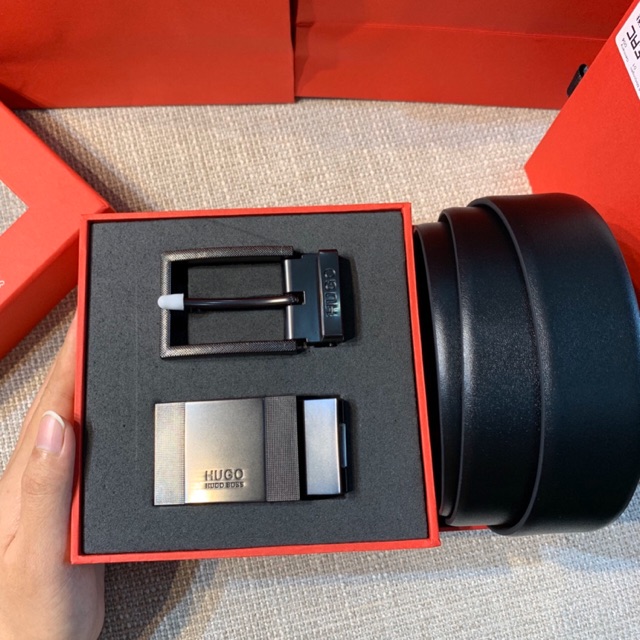 Hugo Boss Belt Set | 蝦皮購物