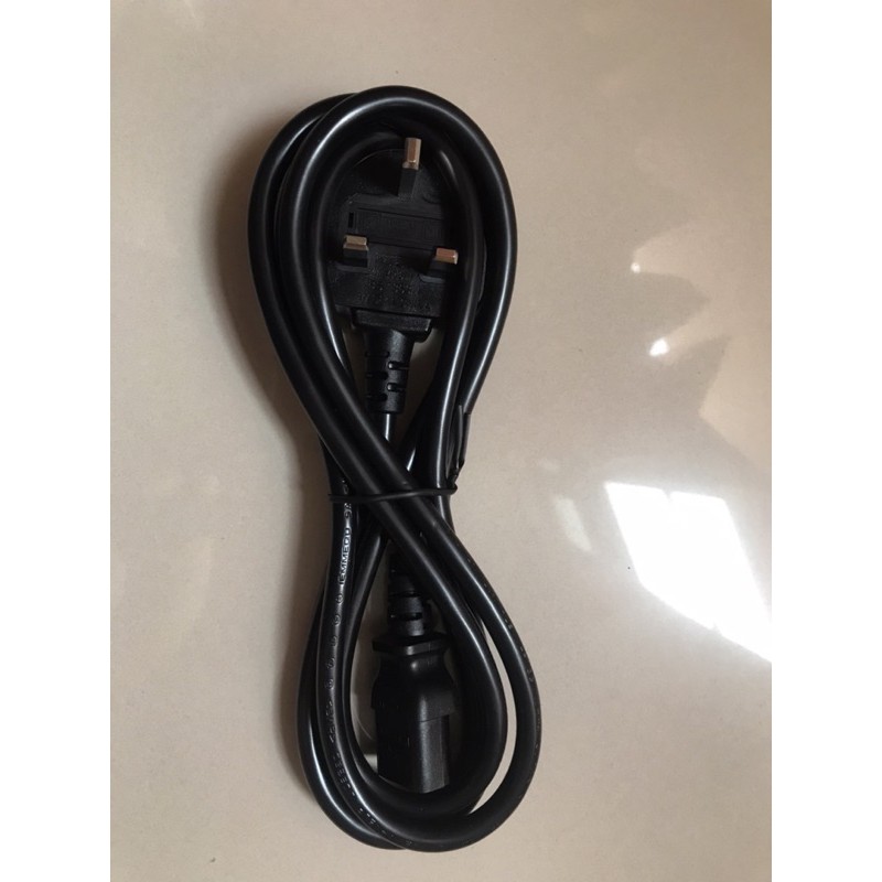 岡山 英國歐規電腦電源線有保險絲 UK 英國2306-26148-02M PW1752M BS1363 to C13 | 蝦皮購物