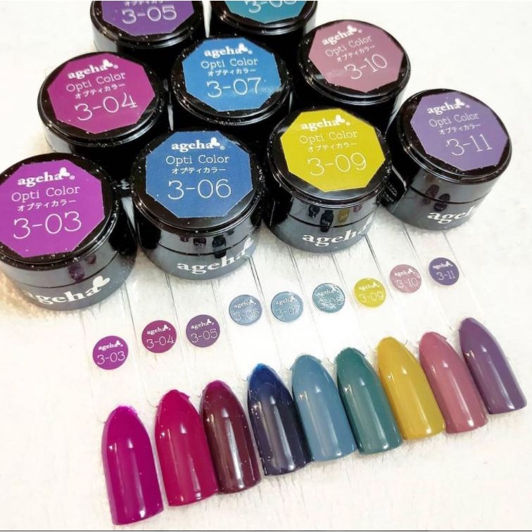 全新現貨 ageha opti 3- 03 04 05 06 07 08 09 10 11 色膠 2.7g 日本美甲代購 | 蝦皮購物