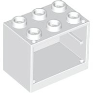 樂高 LEGO 白色 2x3x2 櫃子門 門 抽屜 4532 4619665 White Cupboard door | 蝦皮購物