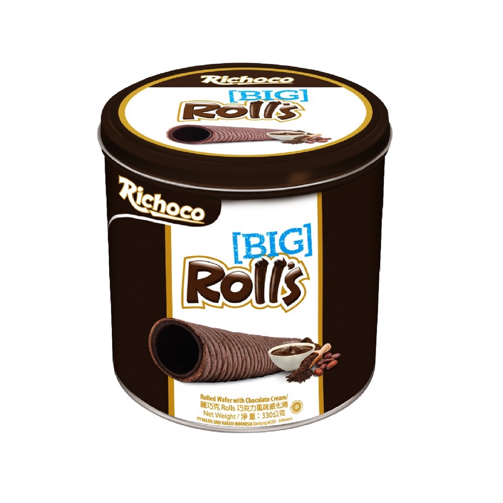 印灣 INWAN 】果鑲蛋捲 RICHOCO RICHEESE ROLLS KALENG 麗巧克力 起司蛋捲威化 | 蝦皮購物