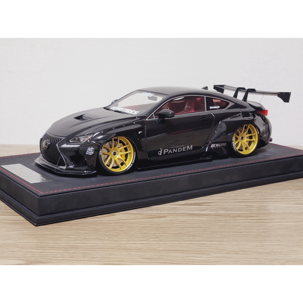 1:18 GST Lexus RC-F Pandem 全球限量100台 頂級樹酯模型車 火箭兔 RCF | 蝦皮購物