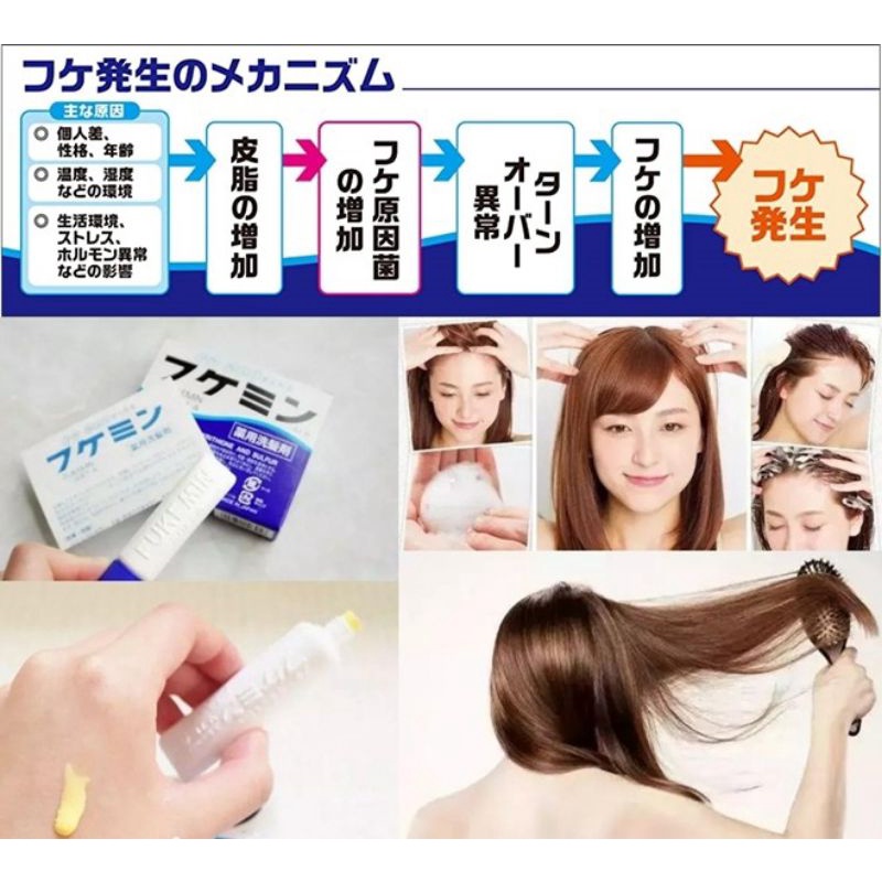 現貨 日本 FUKEMIN 頭皮護理 頭皮屑 去屑止癢 洗髮精 噴霧 | 蝦皮購物