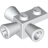 【金磚屋】LEGO 樂高零件 白色2入 Brick, Modified 1 x 1 with 3 3963 | 蝦皮購物