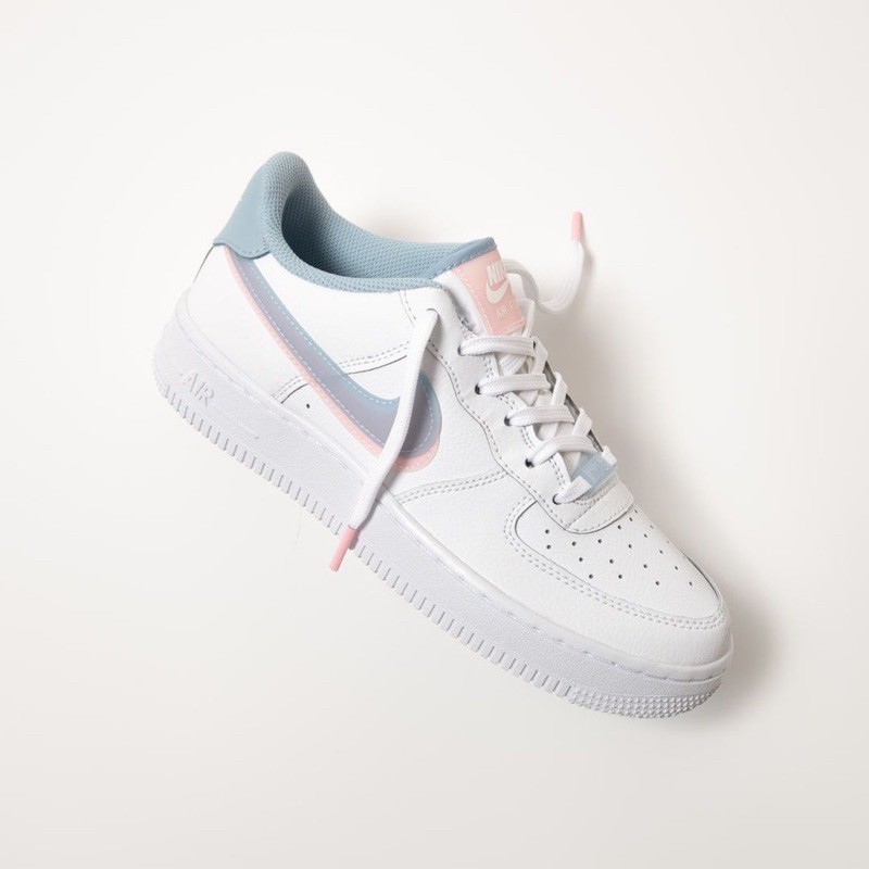 NIKE AIR FORCE 1 LV8 AF1 GS 雙勾 雙色 果凍色 CW1574-100 | 蝦皮購物