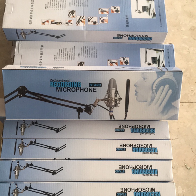 NB35 NB-35 懸臂支架 麥克風 電容式 動圈式皆可用 360度自由調整 送麥克風夾 過年限量 另有防噴網 | 蝦皮購物
