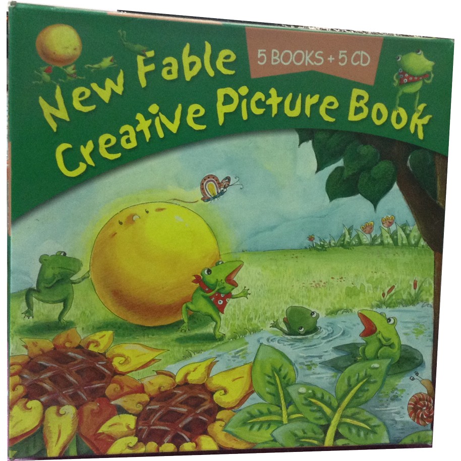 New Fable (5 BOOKS+5CD) Creative Picture Book(含運) | 蝦皮購物