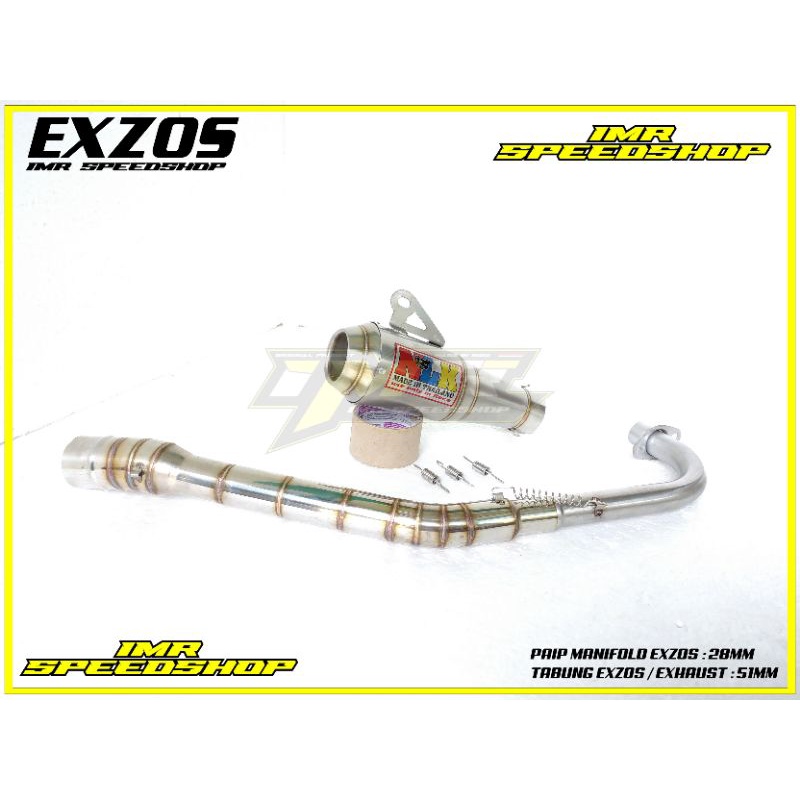Nlk EKZOS EX5 賽車骨下 EX5 開放式排氣排氣 EX5 賽車 EX5 開放式 EKZOS EXZOS NL | 蝦皮購物