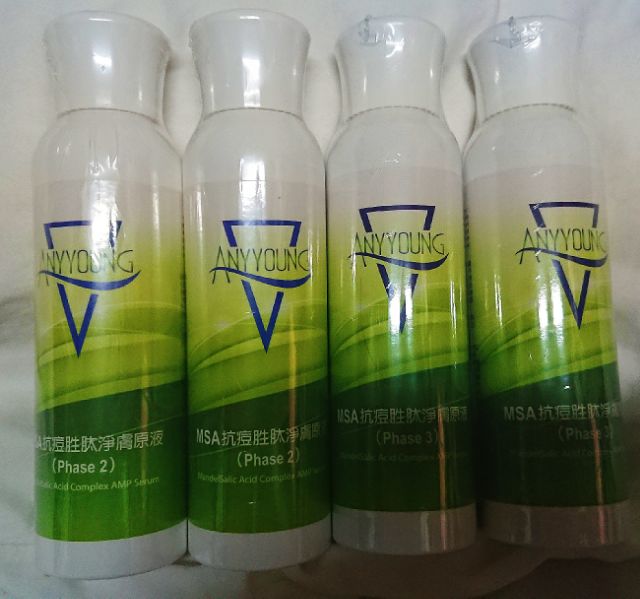 鎧悅 ANYYOUNG MSA 抗痘胜肽淨膚原液120ml Phase1/2/3 | 蝦皮購物