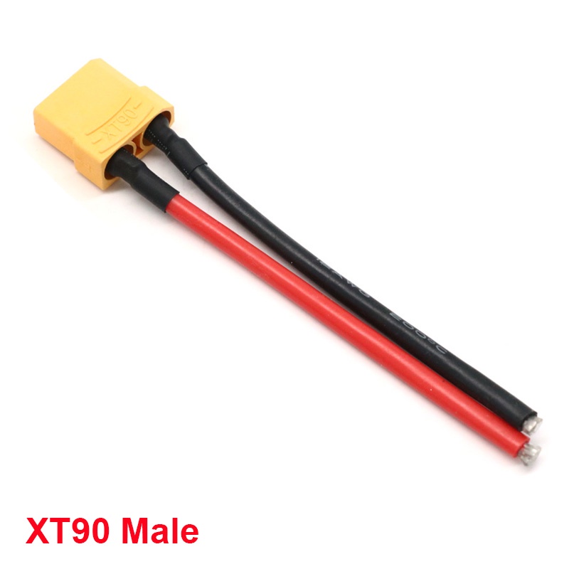 Xt60 XT30 T XT90 MPX TRX 插頭連接器公 / 母連接器插頭, 帶 14 / 18AWG 矽膠線 1 | 蝦皮購物