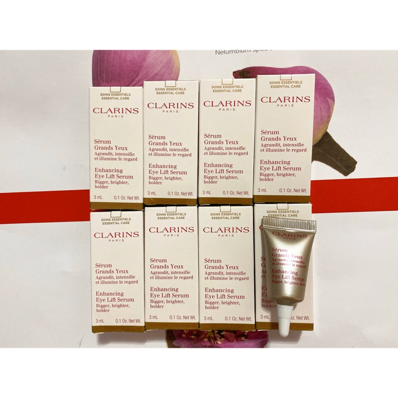 《狠便宜》全新克蘭詩CLARINS V型緊緻抗引力大眼精華3ml*8瓶**價值3520元** | 蝦皮購物