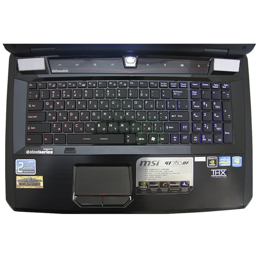 鍵盤膜 微星 MSI GT780DX MSI Laptop GT Series GT780DX 樂源3C | 蝦皮購物