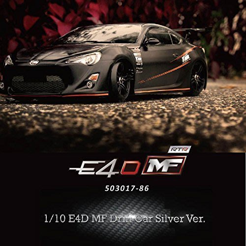 萬象遙控模型 前置白纖維版本1/10 E4D MF AE86 (黑色) 電動甩尾房車 RTR版附2.4G槍控 | 蝦皮購物