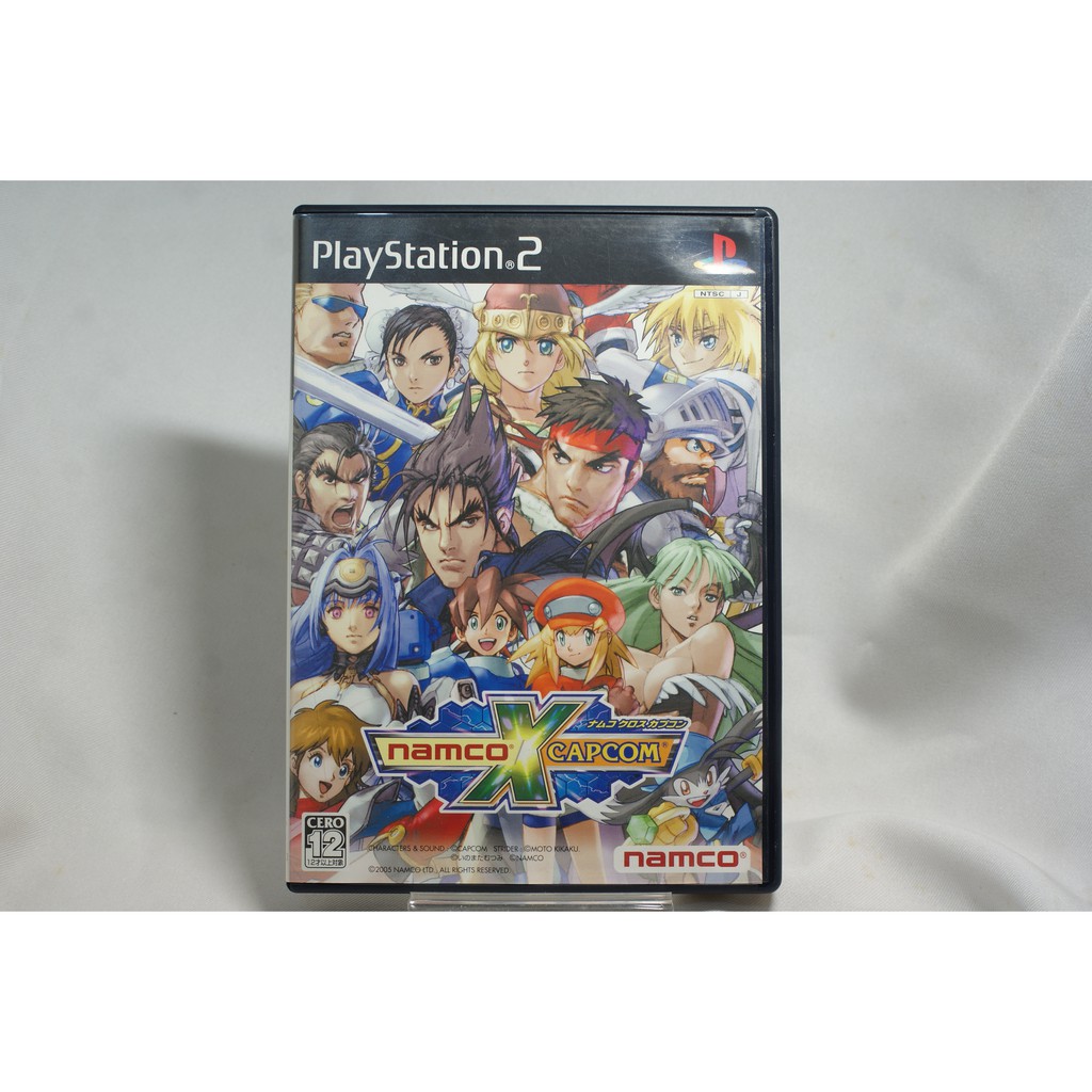 [耀西]二手 純日版 SONY PS2 NAMCO x CAPCOM 含稅附發票 | 蝦皮購物