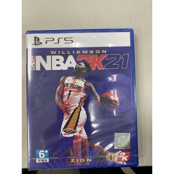 現貨 SONY PlayStation5 PS5 NBA 2K21 一般版 中文版 台灣公司貨 | 蝦皮購物