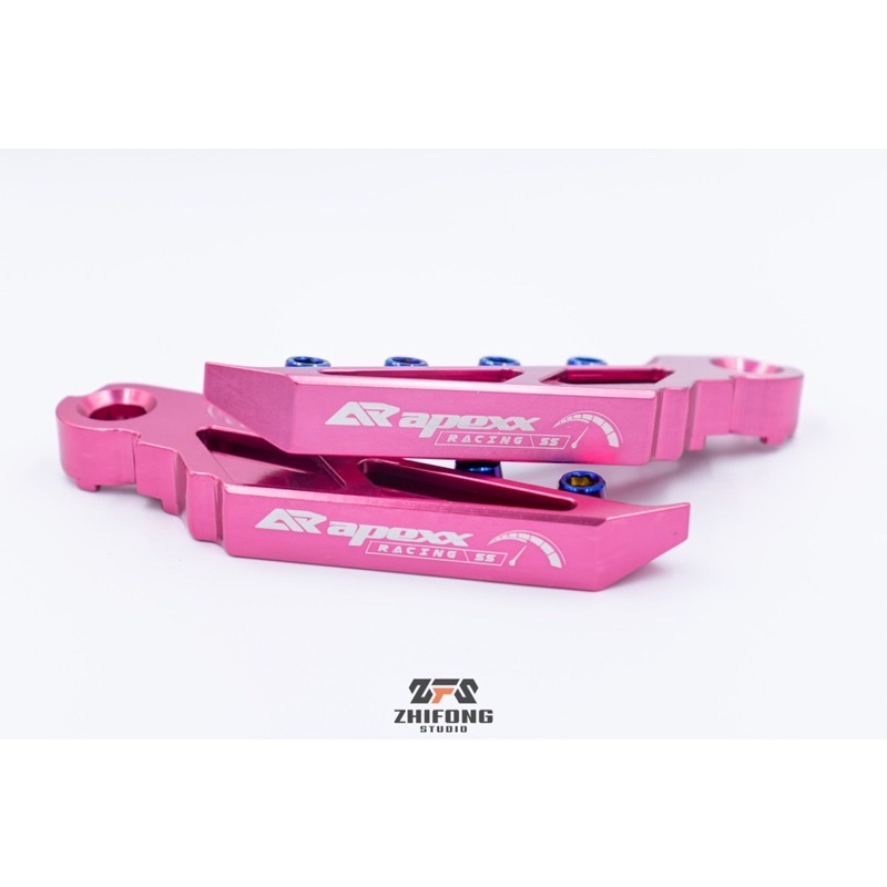 【馳風工坊】 KRV JET 專用款 Apexx 全CNC鋁合金3D 飛旋踏板 飛炫腳踏 鍍鈦螺絲 | 蝦皮購物