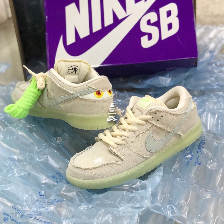 【逢甲 FUZZY】Nike SB Dunk Low Mummy 木乃伊 米白 夜光 撕撕樂 DM0774-111 | 蝦皮購物