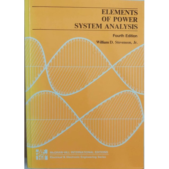 《Elements of Power System Analysis》4/e（全新）Stevenson, Jr. | 蝦皮購物