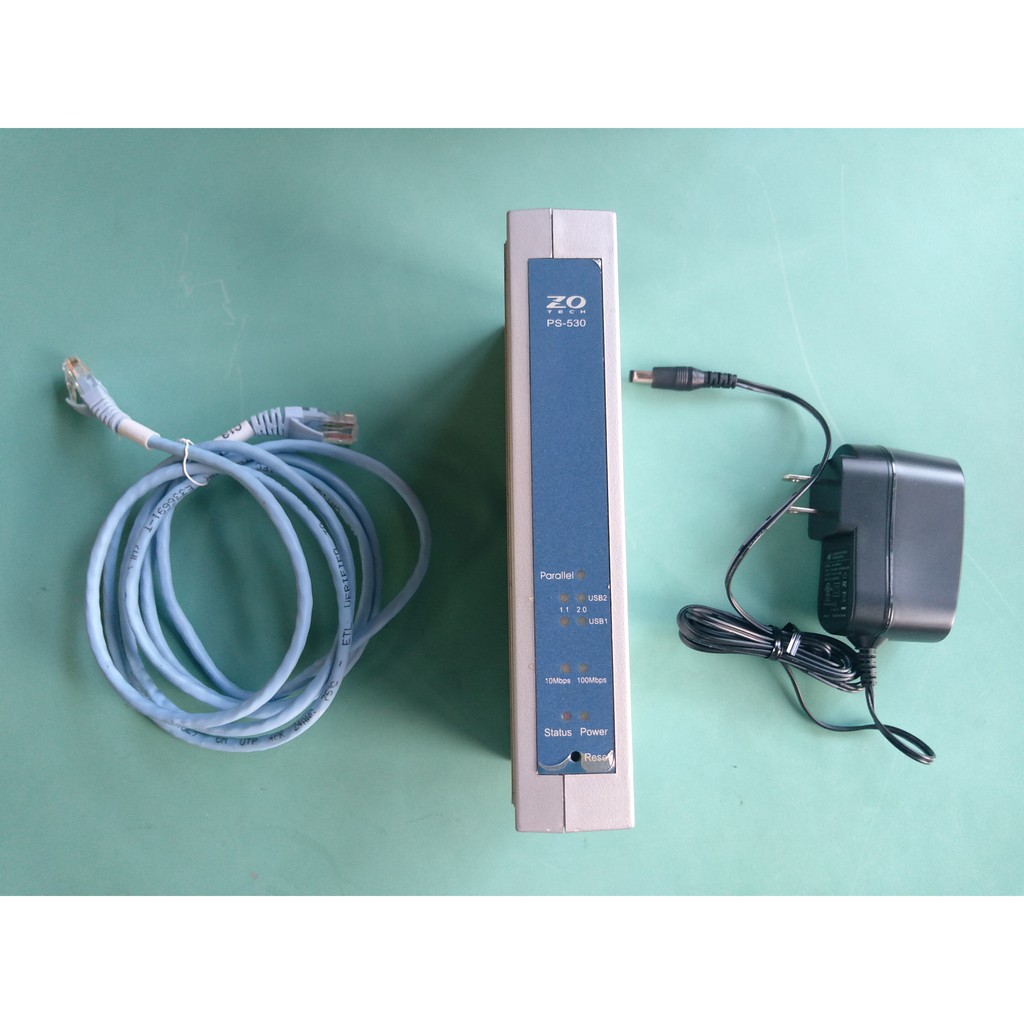 優質 ZO TECH 源壹科技 印表機列印伺服器 含全新變壓器 PS-530 | 蝦皮購物